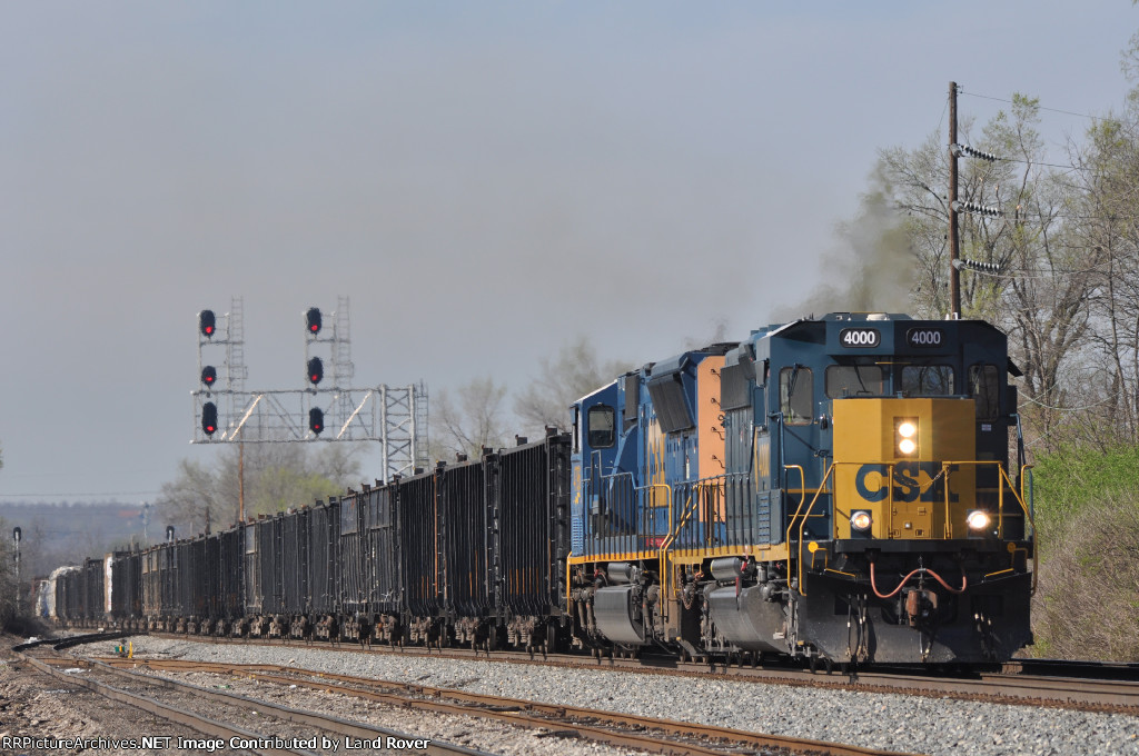 CSXT 4000 On CSX Q 340